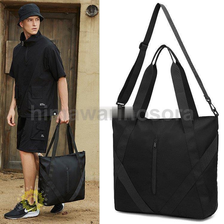 トートバッグ メンズ 布 ショルダーバッグ バッグ 鞄 カバン かばん 黒 2way 大きめ 斜め掛け 丈夫 旅行 撥水 : KSMCヤフーショップ - 通販 - Yahoo!ショッピング