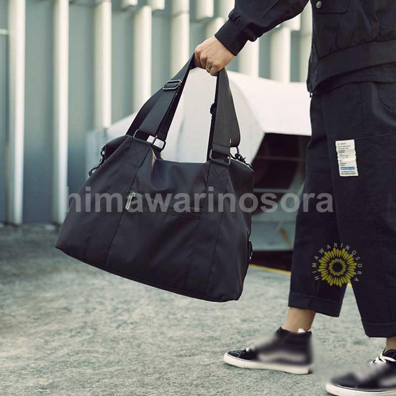 トートバッグ メンズ 大きめ 大容量 軽い 多機能 2way トート ショルダー バッグ 通学 ブラック カバン 人気 : KSMCヤフーショップ - 通販 - Yahoo!ショッピング