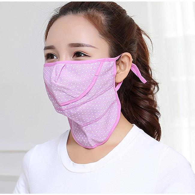 2枚セットフェイスマスク フェイスカバー スポーツマスク 夏用 冷感 ネックガード UVカット 日焼け防止 : KSMCヤフーショップ - 通販 - Yahoo!ショッピング