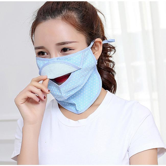 2枚セットフェイスマスク フェイスカバー スポーツマスク 夏用 冷感 ネックガード UVカット 日焼け防止 :ffko-09141032:KSMCヤフーショップ - 通販 - Yahoo!ショッピング