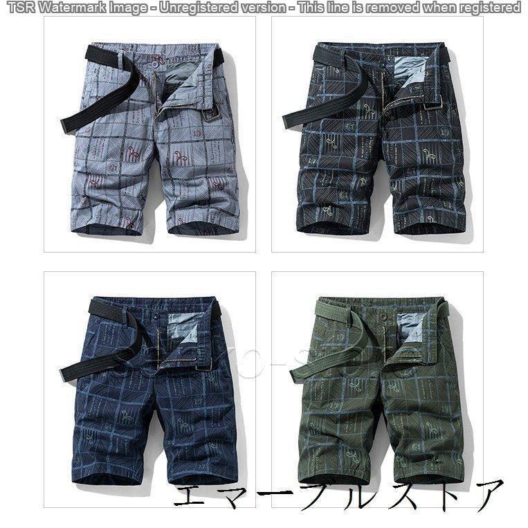 ショートパンツ 短パン メンズ 総柄 プリント チェック柄 柄物 おしゃれ リゾート 膝丈 綿100％ カジュアル ハーフパンツ 夏 : KSMCヤフーショップ - 通販 - Yahoo!ショッピング