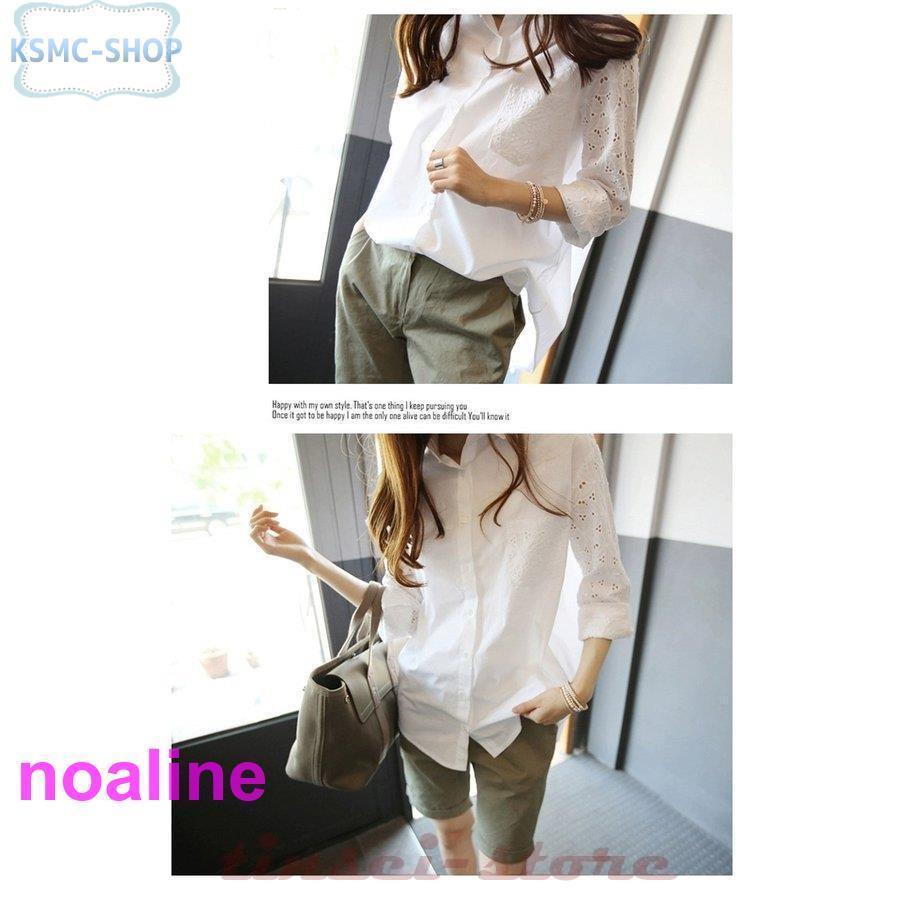 ブラウス レディース きれいめ 40代 春夏秋 長袖 レース透かし彫りブラウス 白 オシャレトップス 韓国風 大人 上品 通勤 30代 50代 : KSMCヤフーショップ - 通販 ...