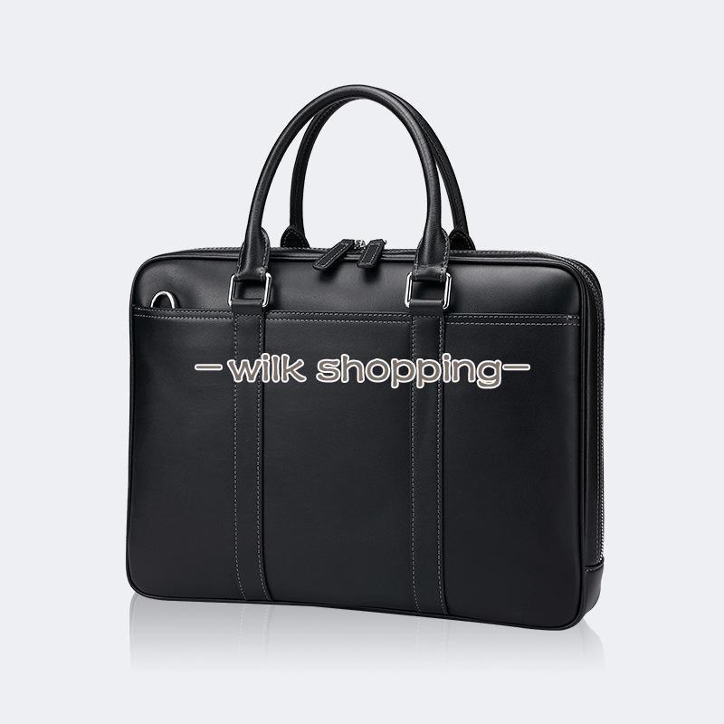 ビジネスバッグ 本革 メンズ ブリーフケース A4対応 牛革 カーフレザー 2WAY 通勤 書類鞄 ブラック ギフト 多機能 ショルダーバッグ : KSMCヤフーショップ - 通販 ...
