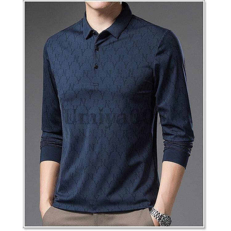 ポロシャツ メンズ 長袖 ゴルフ ブランド トップス おしゃれ 春 秋 冬 父の日 40代 50代 :xn-058t71n557:KSMCヤフーショップ - 通販 - Yahoo!ショッピング