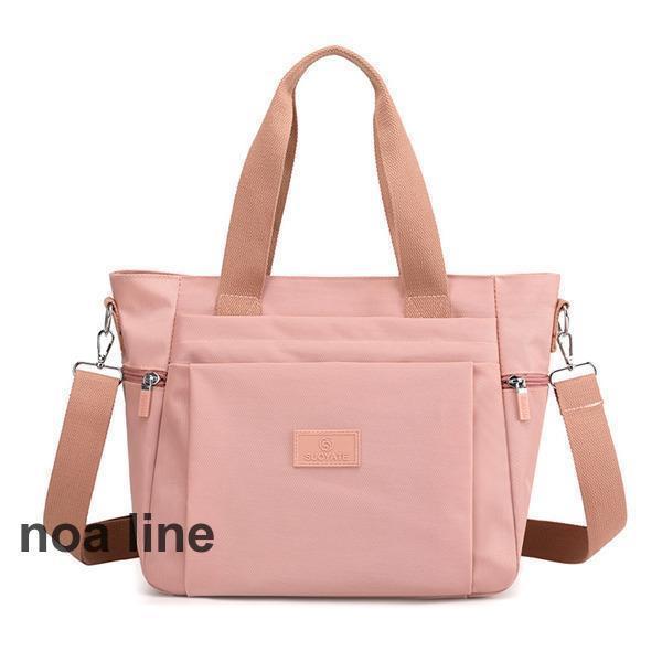 ショルダーバッグ トートバッグ レディース ナイロン 2way 収納 マザーズバッグ 旅行 シンプル 大容量 A4 防水 大きめ 通学 通勤 : KSMCヤフーショップ - 通販 ...