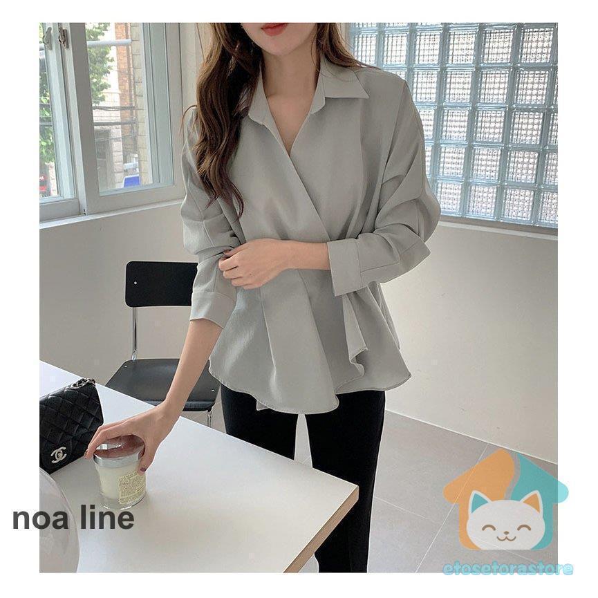 ブランド登録なし ブラウス レディース 春 長袖 新作 ゆったり オフィス きれいめ トップス カジュアル 大人 可愛い おしゃれ 50代 40代 30代 ミセス : KSMCヤフーショップ ...