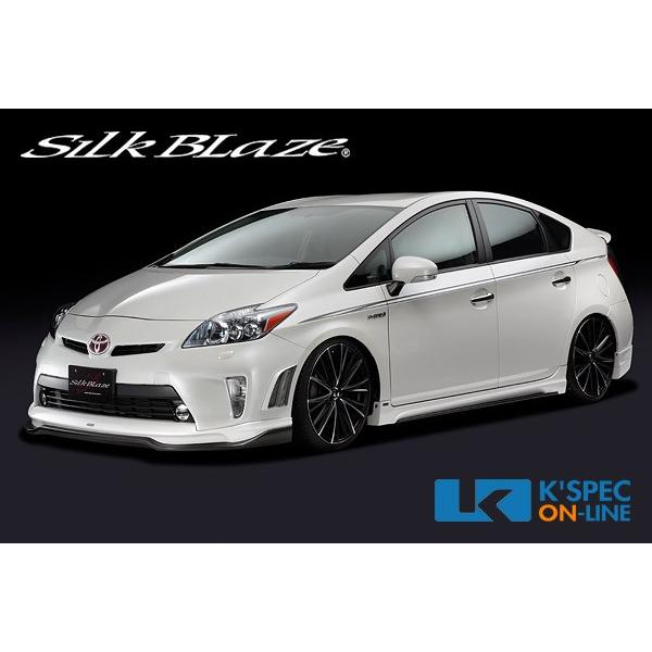 SilkBlaze トヨタ【30系プリウス 後期】プレミアムライン エアロ3点セット Ver.2【塗装済み】_[PL-30PRMC-3P2-c ...