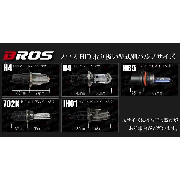 HID 55W HIDセット フルキット Hi Low切替 BROS製 H4スライド IH01 702K HB1 HB5 ケルビン数選択 1年保証付 送料無料 BROS : インポート直販Ks ...