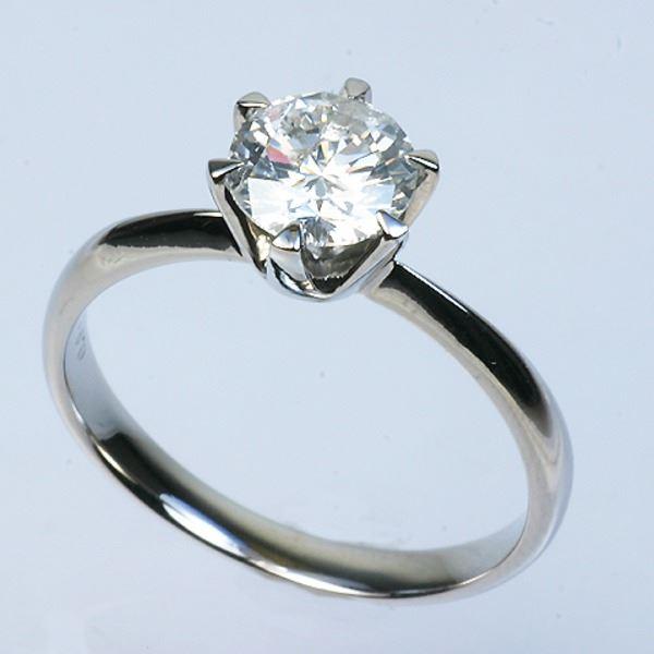 プラチナPt900 1.0ct一粒ダイヤリング 指輪 (鑑別書付き） 21号 : 冷え性グッズなら健康サポートショップ ヤフー店 - 通販 - Yahoo!ショッピング