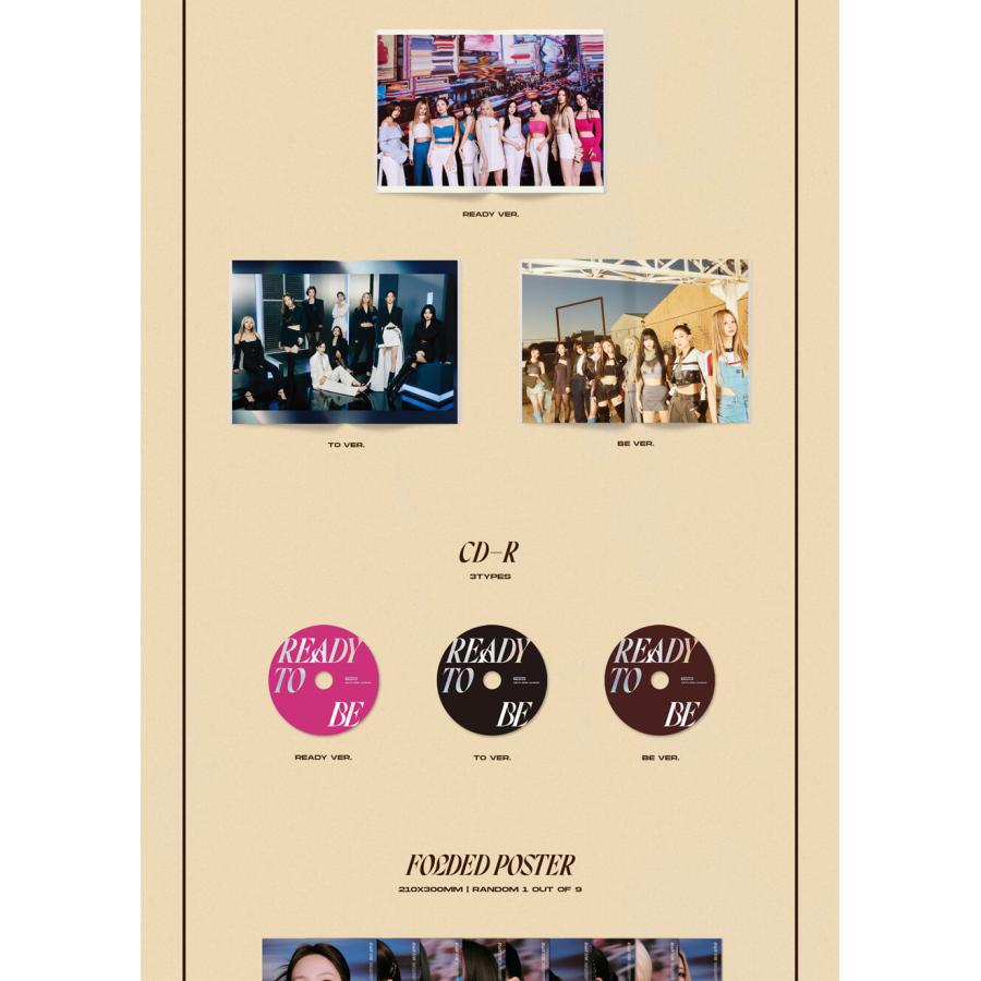 TWICE - MINI 12集 : READY TO BE [バージョン選択 / 特典贈呈終了] : KSTATION - 通販 ...