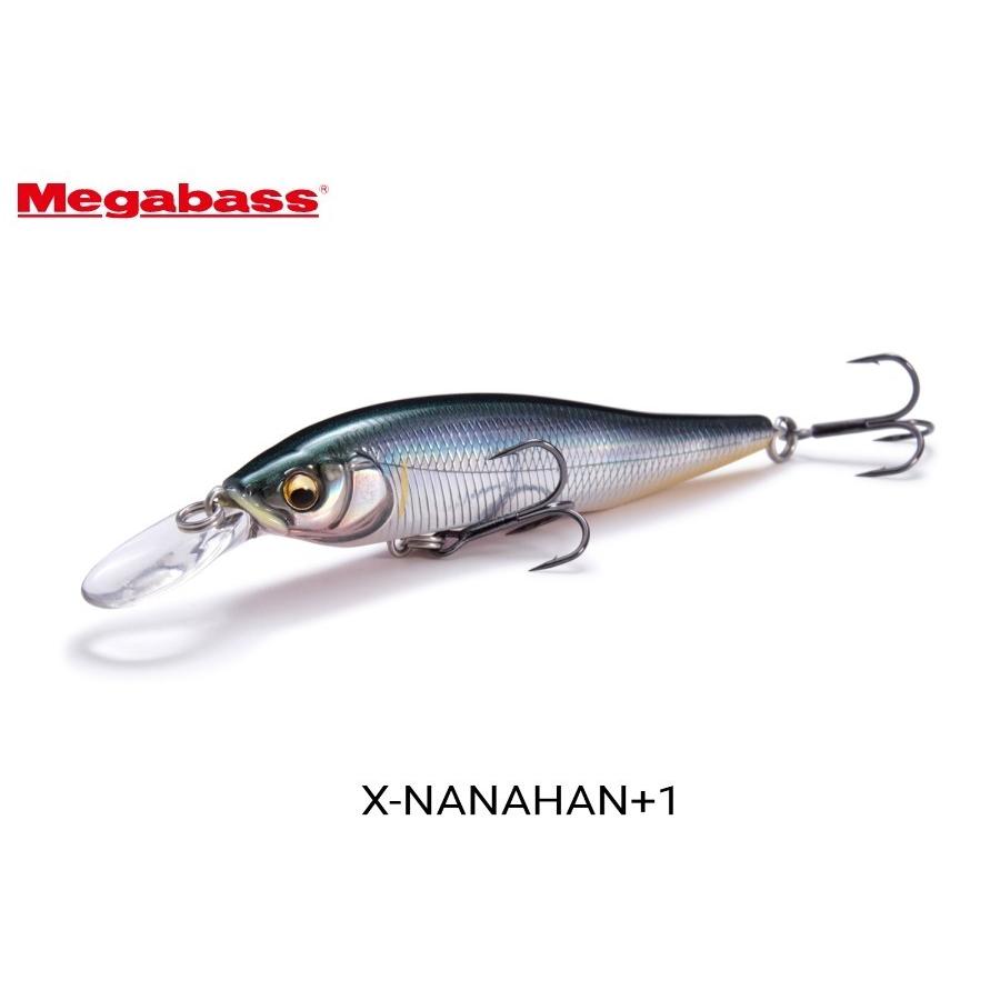Megabass メガバス X-ナナハン+1 X-NANAHAN+1 X-75+1 : グッドオープンエアズ マイクス - 通販 ...