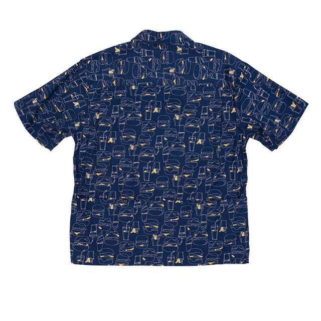 rin project リンプロジェクト 半袖シャツ 2268 サイクリストアロハ バーガー : グッドオープンエアズ マイクス - 通販 - Yahoo!ショッピング