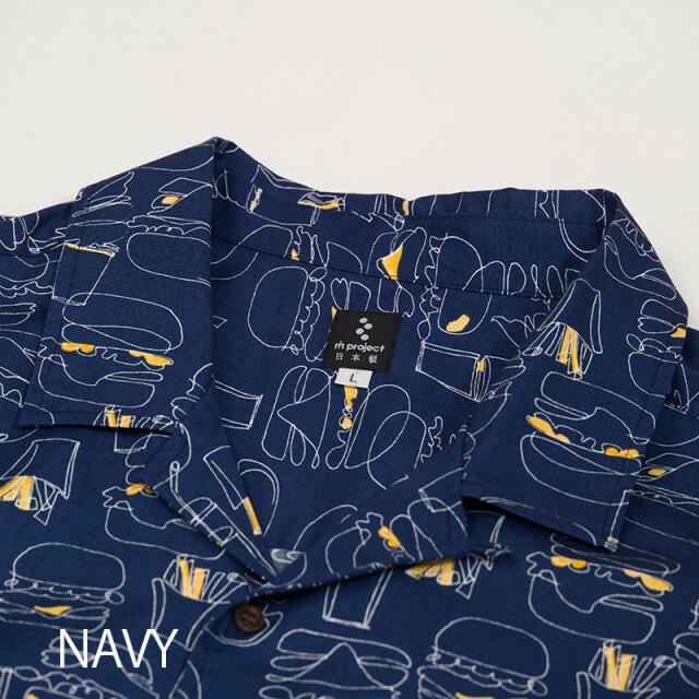 rin project リンプロジェクト 半袖シャツ 2268 サイクリストアロハ バーガー : グッドオープンエアズ マイクス - 通販 - Yahoo!ショッピング