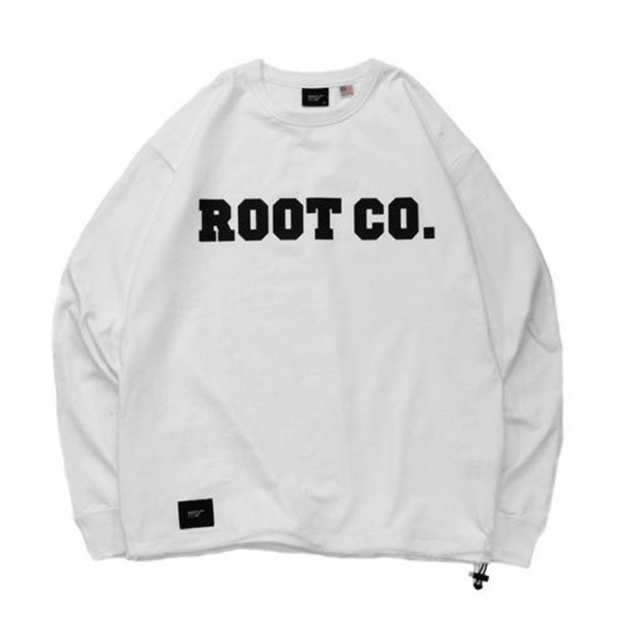 ルートコー Tシャツ PLAY UTILITY BACK POCKET Long Sleeve Logo T-Shirts メンズ ROOT ...