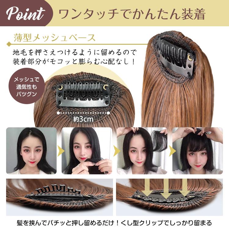 前髪ウィッグ 部分ウィッグ 頭頂部 ヘアピース 自然 薄毛 白髪 前髪ウィッグ 部分ウィッグ 頭頂部 ヘアピース 自然 薄毛 白髪