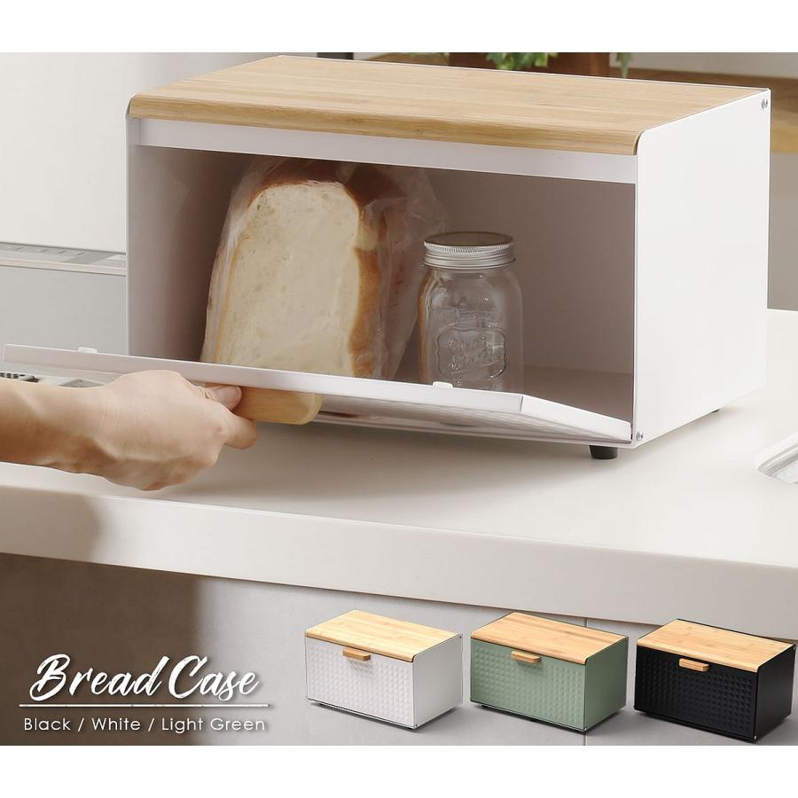 ブレッドケース ONBC-0058 【送料無料 SALE】 おしゃれ 北欧 パンケース 木製 キッチン収納 収納 スパイスラック 調味料ラック 整理ボックス マグネット 上開き : K ...