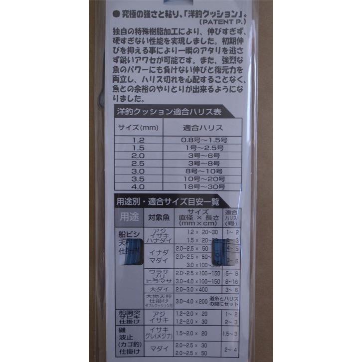 YO-ZURIE 1220 洋釣クッション R×RS 2.5mm-100cm : 4940764157113 : KTS SHOP - 通販 - Yahoo!ショッピング