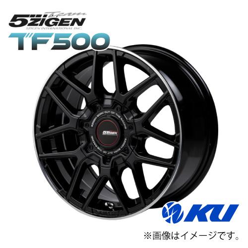 5ZIGEN 5ZIGEN TF500 XC-M size16inch×7.0J +35 5穴 PCD114.3 BLACK/POLISH ...