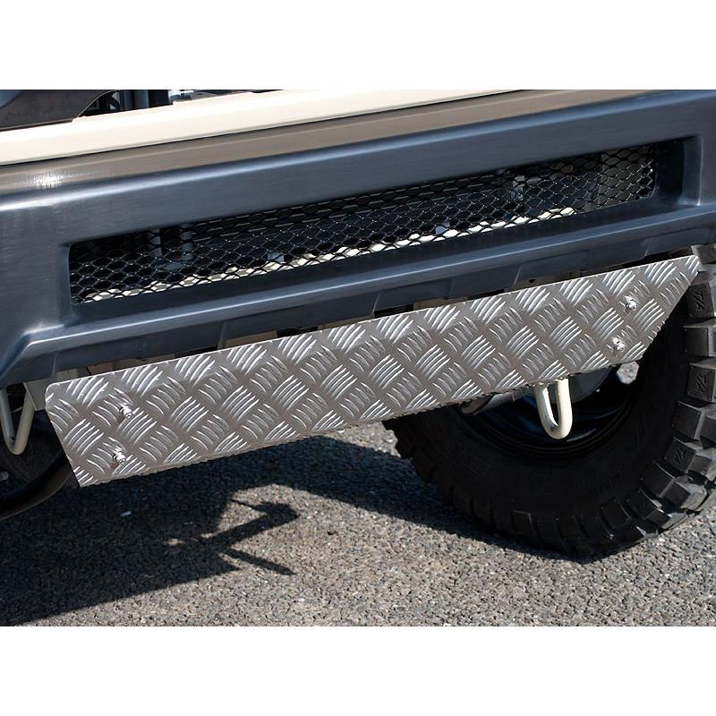 VENUS G'BASE スキッドプレート 【カラー：シマ板(素地)】 ジムニー/JB64W用 沖縄/離島着払発送 代引き発送不可×【スタイリッシュフロントバンパー専用品】 : オイル通販 ...