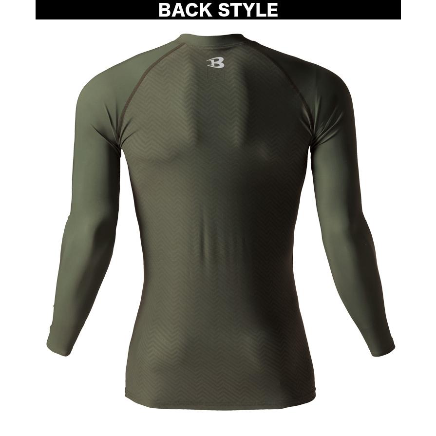 バートル アイスフィッテッド（ユニセックス） 4097 S〜XXL 長袖 インナー 接触冷感 吸汗速乾 消臭 メンズ レディース 作業服 作業着 コンプレッション BURTLE :005 ...