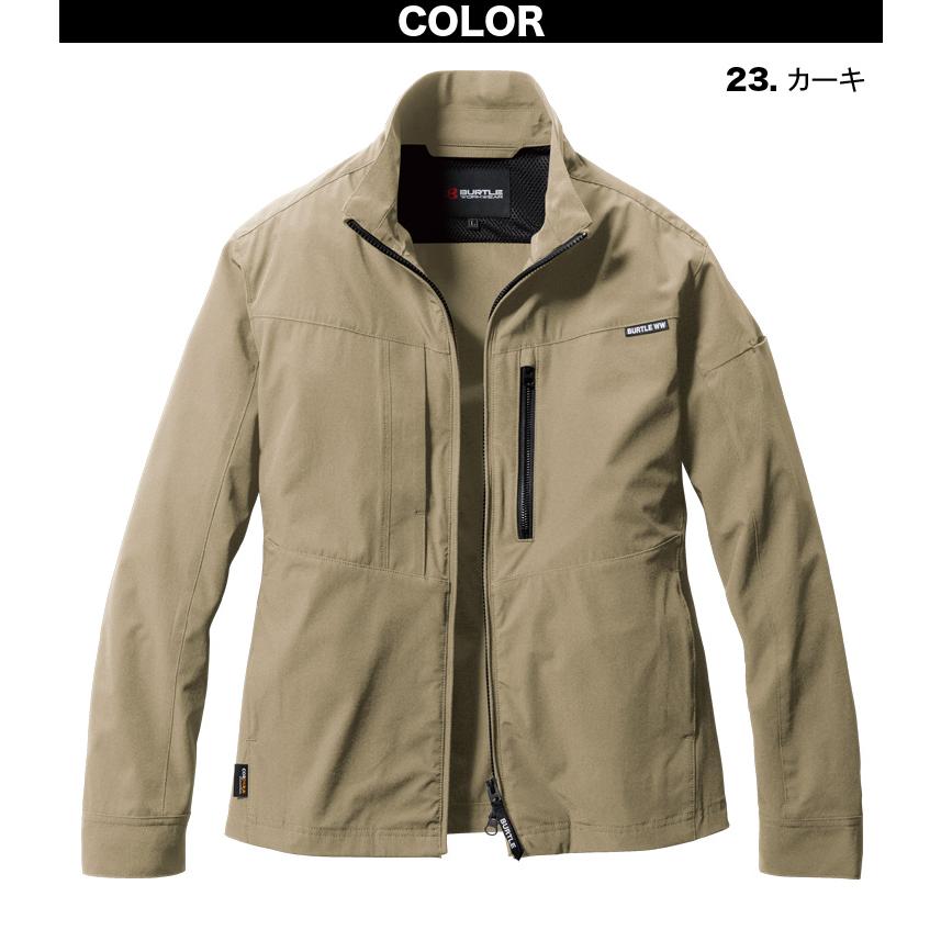 BURTLE バートル ジャケット＆カーゴパンツ（ユニセックス）上下セット 691 692 長袖 スリム ストレッチ 接触冷感 吸水速乾 UVカット 春夏 作業服 作業着 : 武蔵野 ...