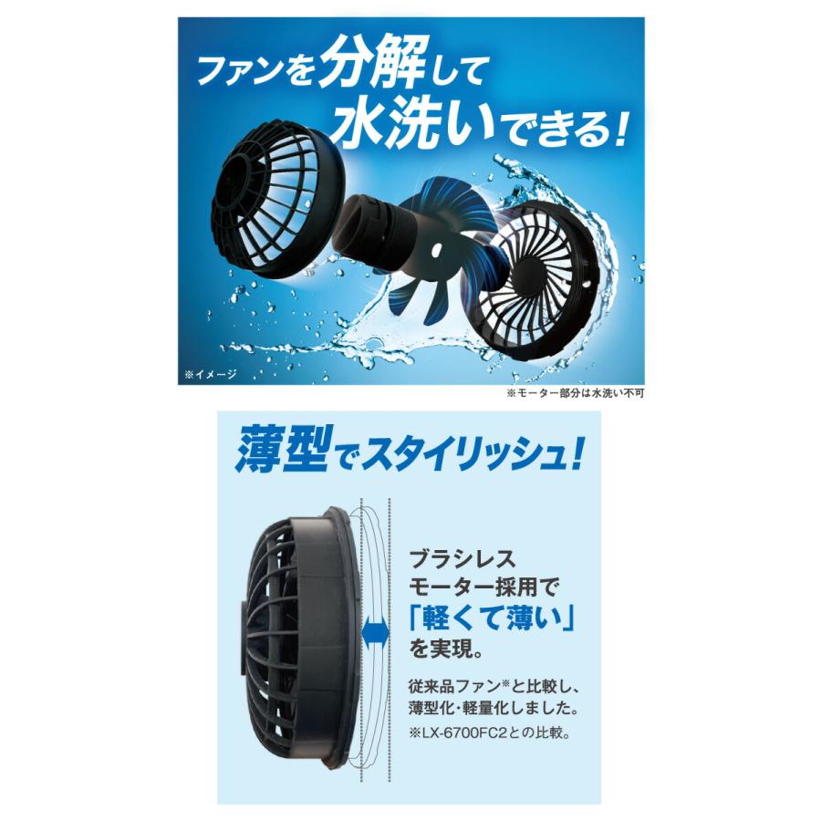 アイズフロンティア モバイルバッテリー専用ウォッシャブルファン I'Zオリジナルバッテリーセット 90014 90015 クーリングブラスト AIR CYCLONE I'ZFRONTIER ...