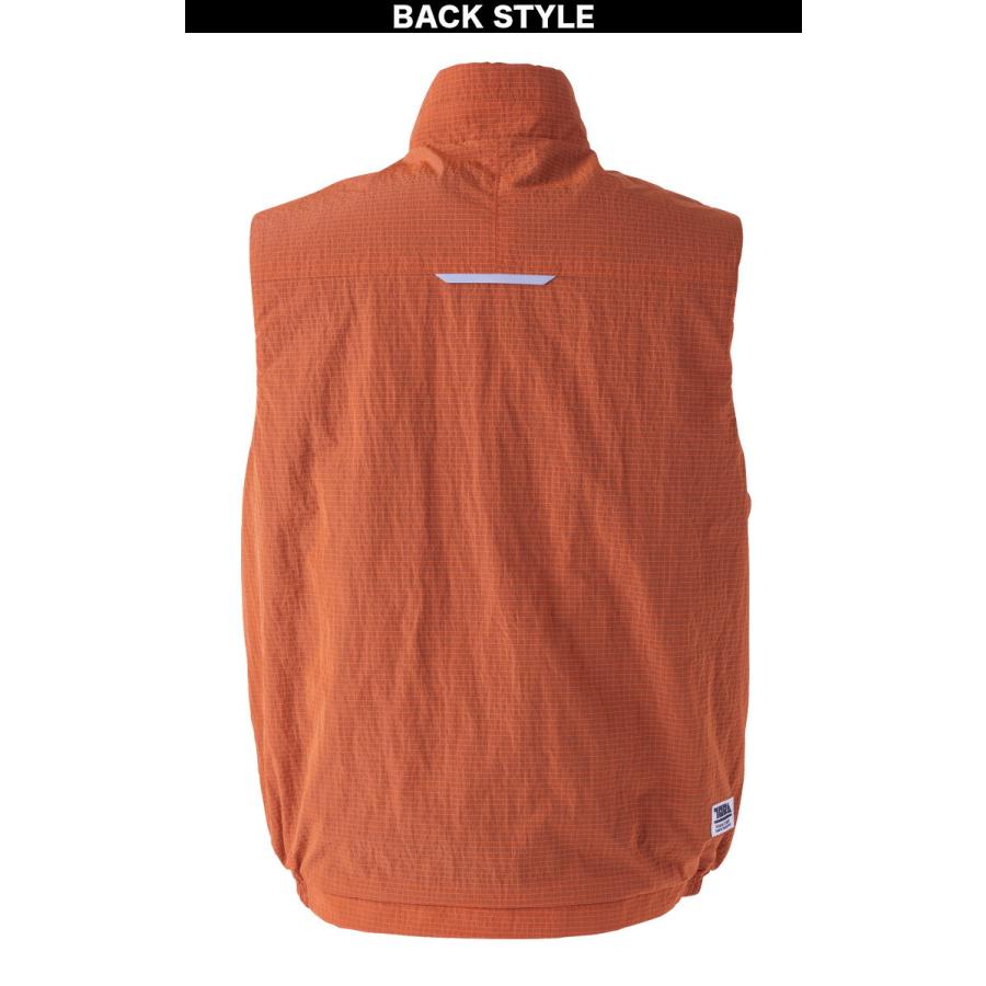 寅壱 ライト防寒ベスト 2590-602 M-5L 裏フリース 保温 軽量 ワッシャー加工 軽撥水 再帰性反射 秋冬 かっこいい おしゃれ レトロ 作業着 作業服 TORA : 127 ...