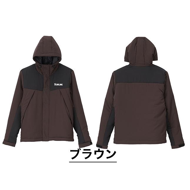 サンライン ウォームライトジャケット SUW-15501 ブラウン XXL : 鯨ヶ池FCフィシングセンター - 通販 - Yahoo!ショッピング