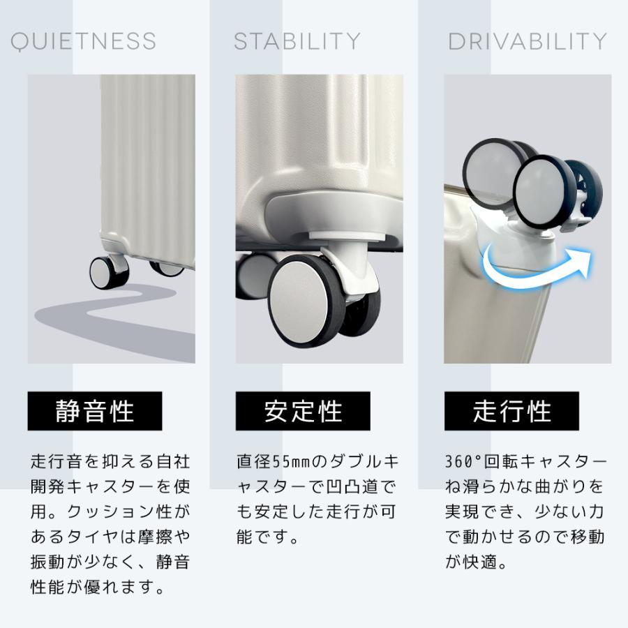 BARGOCH スーツケース 機内持ち込み 軽量 大型 アルミフレーム 耐衝撃最強 超静音 ストッパー付き S M L サイズ キャリーケース ハードケース TSAロック 2泊3日 2025 ...