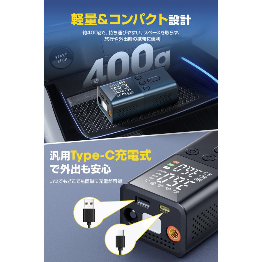 電動 空気入れ 電動空気入れ 自動車 エアーポンプ 充電式 車 バイク 自転車 ボール タイヤ 浮き輪 usb アダプター コンパクト 軽量 小型 防止 防災 懐中電灯 : cqb-ea01 ...