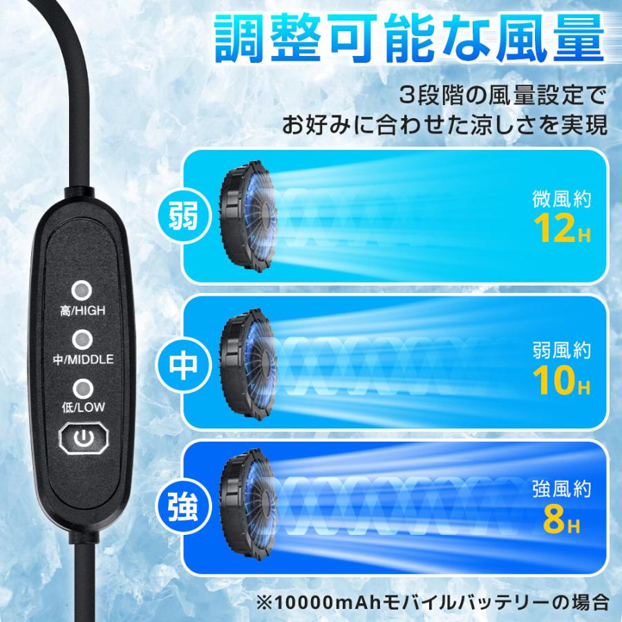 2025年最新 空調ウェア 空調作業服 アイスリンク装着可能 空調ベスト ファン 10000mAhバッテリー付き フルセット 3段階風量調節 大風量 UVカット 男女兼用 : KuKuYa ...