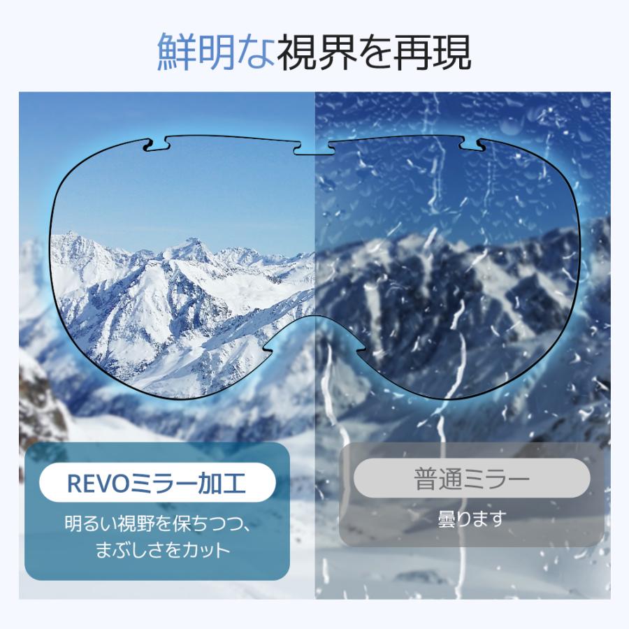 ダブルレンズ スキーゴーグル スキー ゴーグル 男女兼用 04ブラック : xj--hx043--bk- : KuKuYa - 通販 - Yahoo!ショッピング