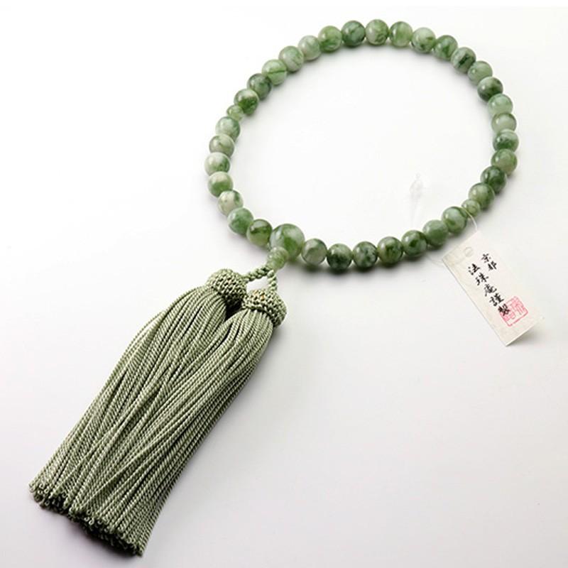 なーむくまちゃん工房 女性用高級念珠・数珠 華ヒスイ共仕立て 正絹頭付房 KL005 : 仏壇・位牌 なーむくまちゃん工房 - 通販 ...