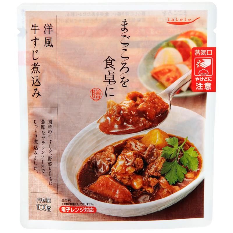 【国分】tabete まごころを食卓に 膳 ＜洋風牛すじ煮込み＞ 100g×30袋 : くまの中谷商店 - 通販 - Yahoo!ショッピング