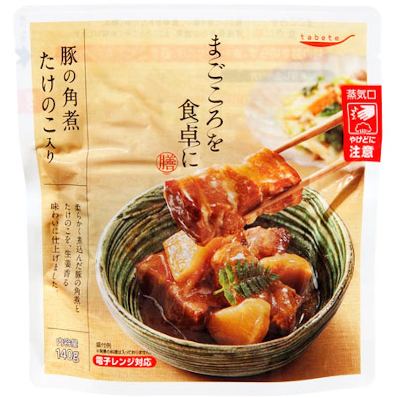 【国分】tabete まごころを食卓に 膳 ＜豚の角煮 たけのこ入り＞140g : くまの中谷商店 - 通販 - Yahoo!ショッピング