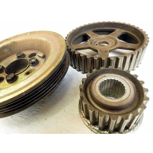 ライフ E-JA4 H9年 前期 クランクプーリー クランクギア カムギア : 部品のもりさわ - 通販 - Yahoo!ショッピング