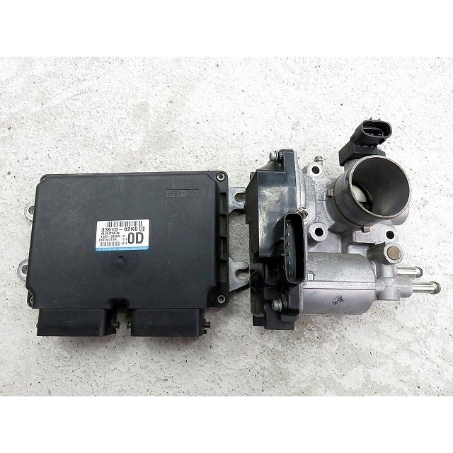 ワゴンR スティングレー DBA-MH23S H23年 後期 ECU 33910-82K60 スロットルボディ 13400-85K10 ...
