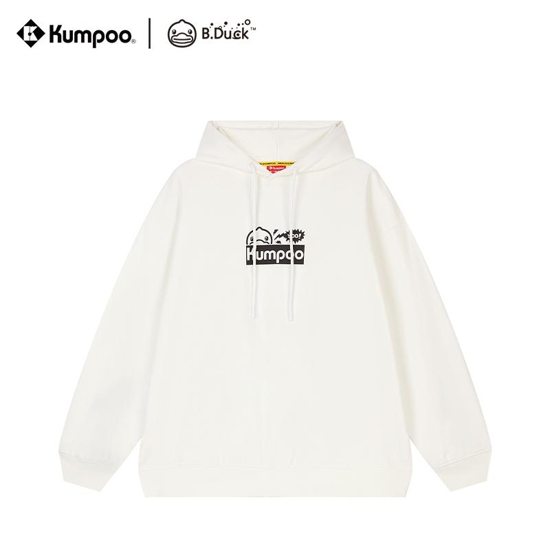 Kumpoo 薫風×B.DUCK プールオーバーパーカー 男女兼用 B.DUCK 練習着 トレーニングウェア パーカー コラボ コラボ商品 ...