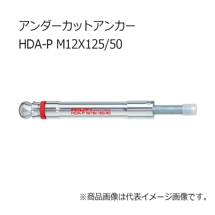 HILTI ヒルティ HDA-P M12x125/50 アンダーカットアンカー 331547 : クニモトハモノヤフー店 - 通販 ...
