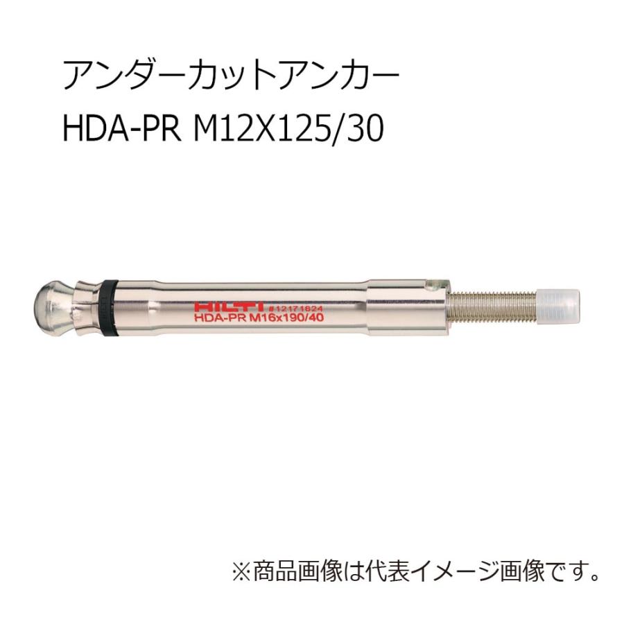 HILTI ヒルティ HDA-PR M12x125/30 アンダーカットアンカー 339347 : クニモトハモノヤフー店 - 通販 ...