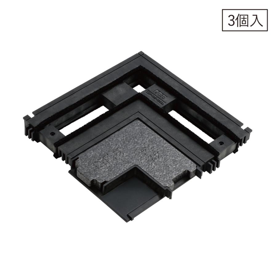 城東テクノ JOTO シロアリ返し付き断熱気密パッキン コーナーパーツA KDP-105-125SI 3個/ケース : joto-kdp-105-125si-case-1 : クニモトハモノ ...