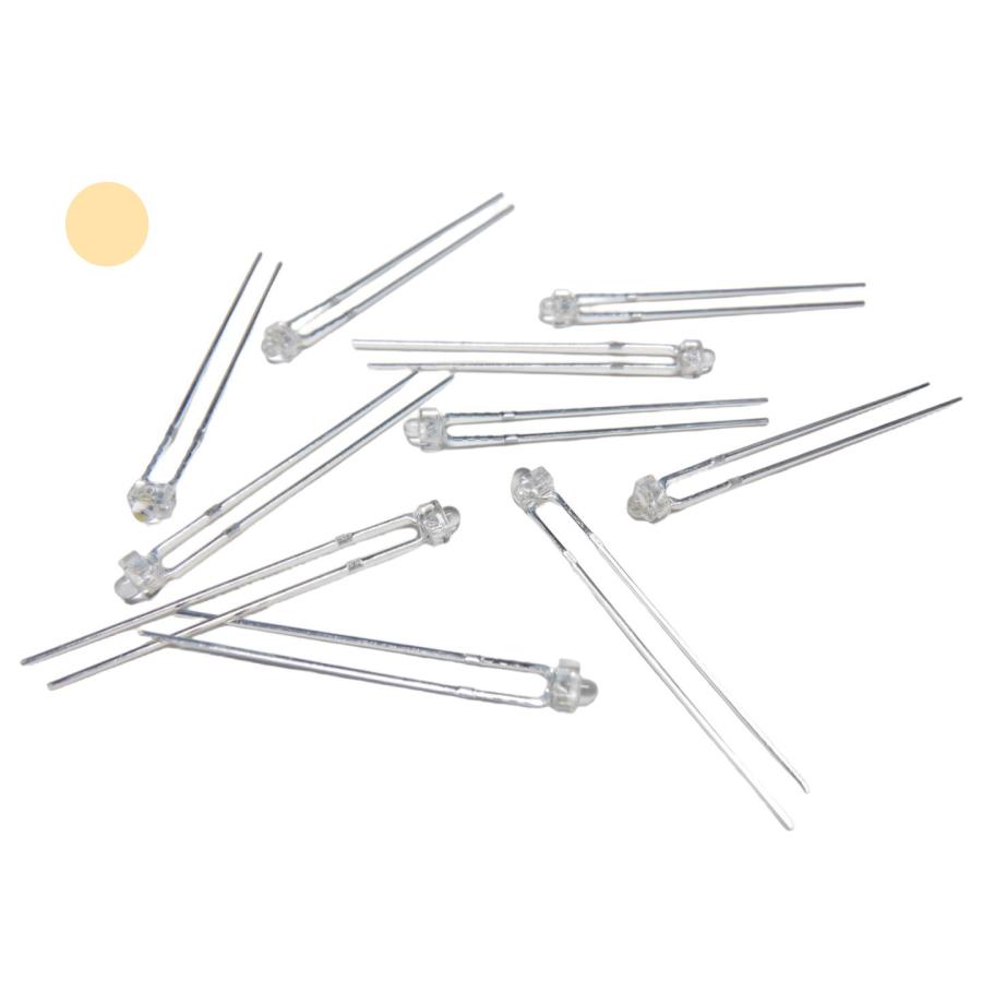 1.8mm 電灯色 3000mcd 10個 砲弾型 LED OptoSupply製 : 電子パーツ通販のKURA Yahoo!店 - 通販 ...