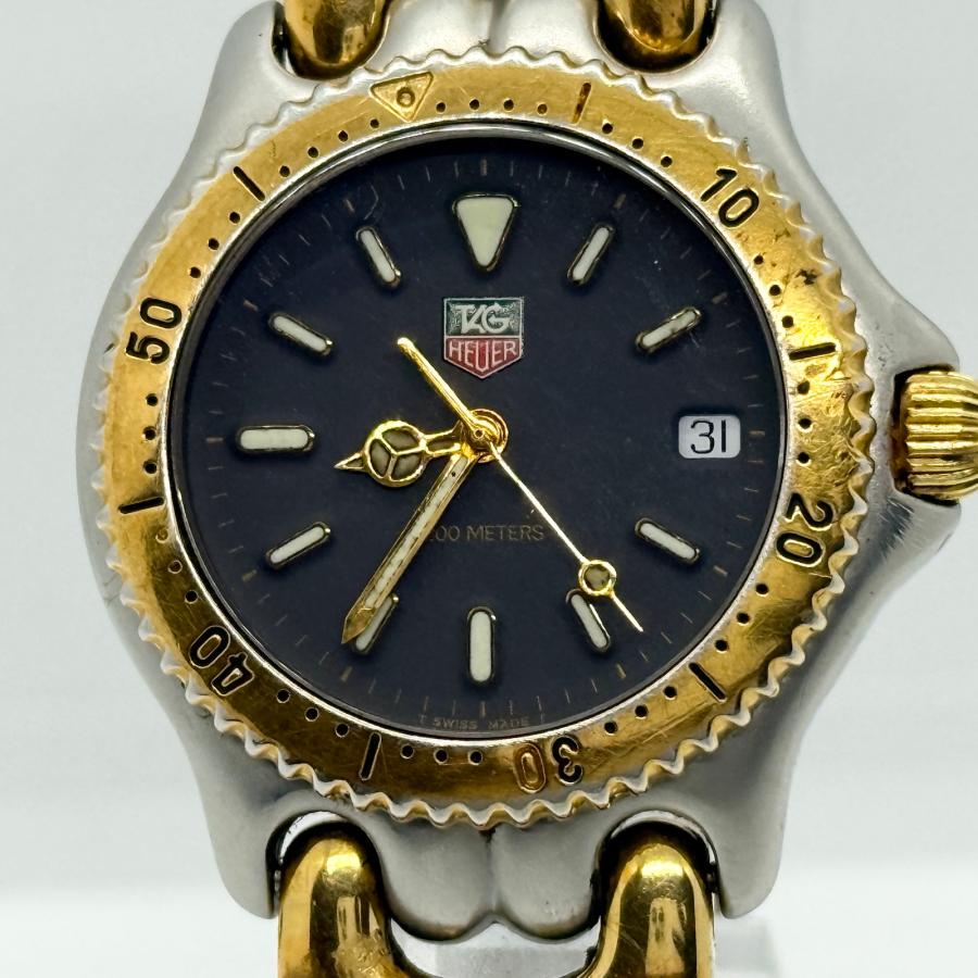 TAG HEUER タグホイヤー プロフェッショナル200 セル S95.213M グレー QZ ボーイズ 腕時計 訳あり品 : KURADO ...