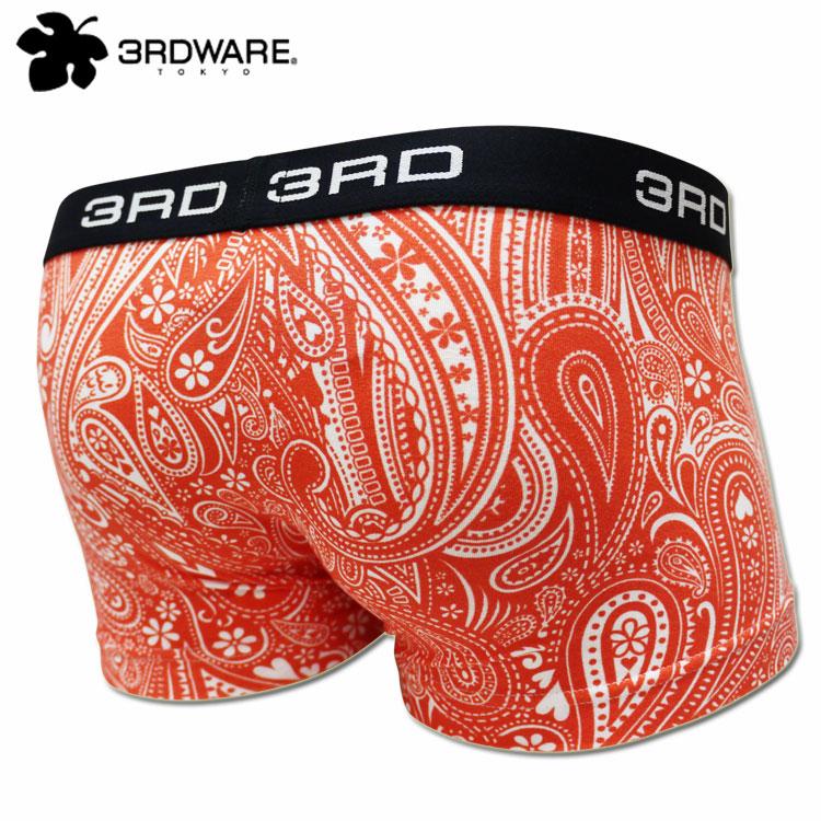 3RDWARE ローライズボクサーパンツ サードウェア Paisley Red ペイズリーレッド 213200902 メンズ : パンツのくらきち - 通販 - Yahoo!ショッピング