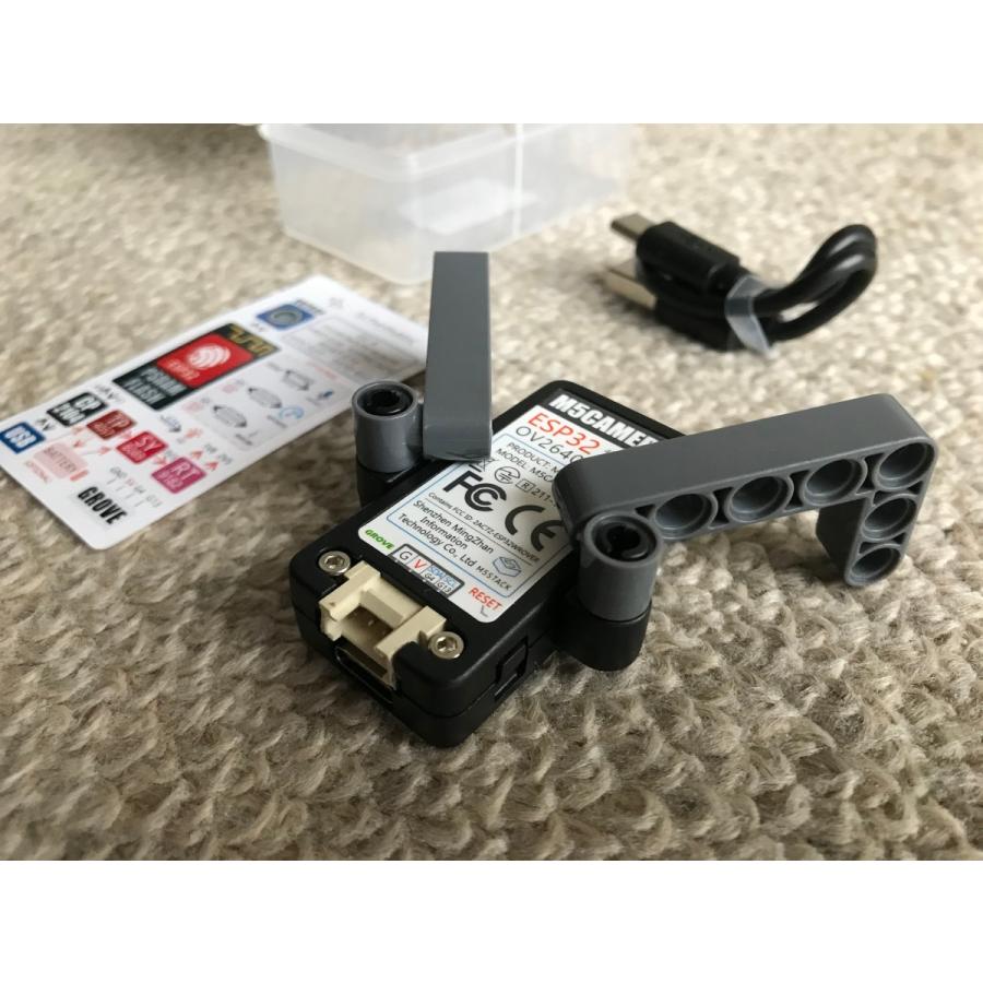 M5CAMERA M5stack 公式 ESP32 WROVER PSRAM カメラモジュール OV2640 Type-c Groveポート LEGOマウント付 技適取得済 :m5camera ...