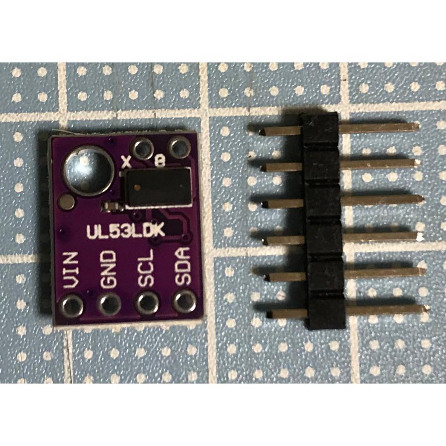 VL53L0X 互換品 UL53LDK GY-530 レーザー測距センサーモジュール 940nm I2C IIC ピンヘッダ付 : 文化雑貨倉 ...