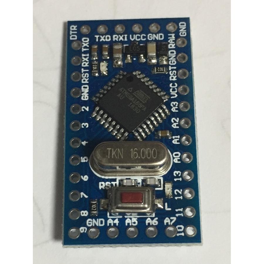 Arduino Pro Micro Mini プロミニ マイクロ 互換ボード Atmega168 5V 16MHz ピンヘッダー付 : 文化 ...