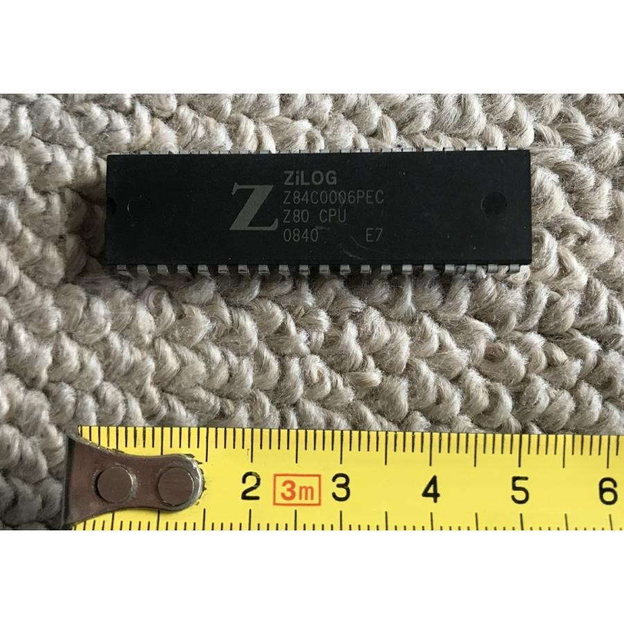 Z80 ZAILOG Z84C006PEC IC MPU CPU 6MHZ 8ビット 40ピンDIP : 文化雑貨倉中屋 - 通販 ...