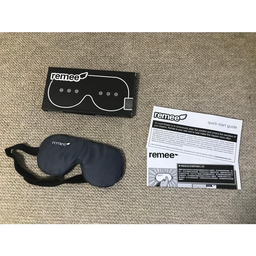 REMEE レミー スマート睡眠制御ツール 明晰夢 ルシッドドリーム lucid dreams アイマスク 睡眠用 安眠 遮光 軽量 : 文化 ...