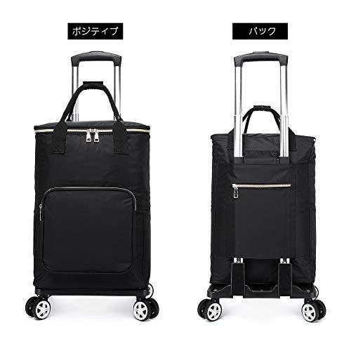 BQKOZFIN 4輪 ショッピングカート ショッピングキャリー 買い物カート 横押し可能 機内持ち込み 軽量 キャリーバッグ 2WAY Lサイ : くらおりショップ - 通販 - Yahoo ...